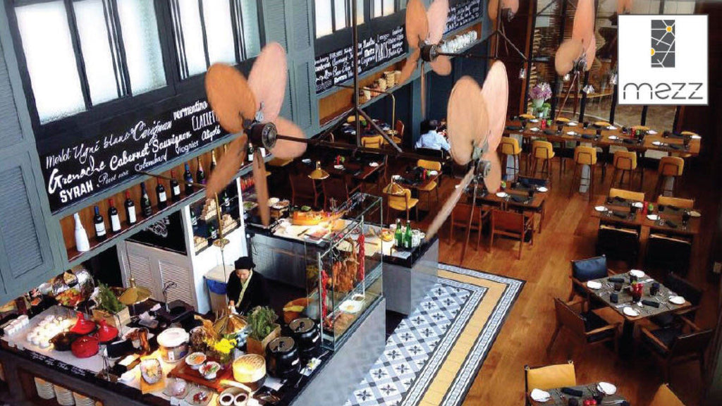 Mezz Restaurant - Sofitel Saigon Plaza - Sàn ốp lát